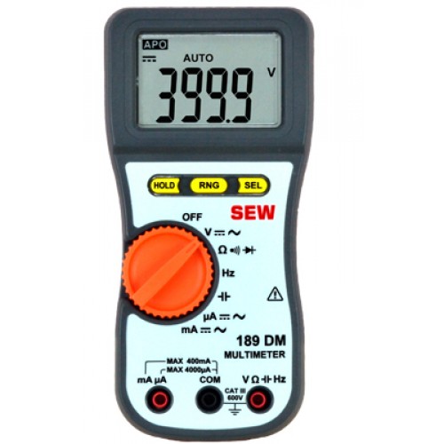 SEW 189 DM DIGITAL MULTIMETERS
